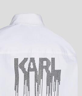 Camisa Karl Tipo Túnica con el Logo de Karl para Mujer